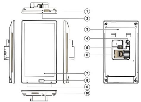 Kramer Kt 205wm 5 5 Inch Wall Mounted Poe Touch Panel User Guide