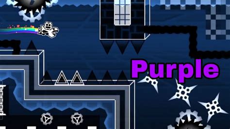 Purple Geometry Dash Youtube