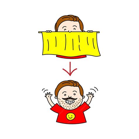 Premium Vector Color Vector Illustration Of A Man Who Shows Focus