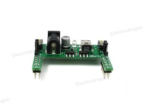 DC Breadboard Power Supply Breakout W USB ElectroDragon