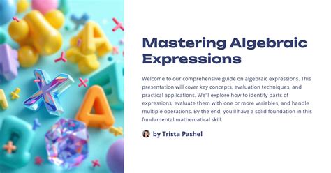 Mastering Algebraic Expressions