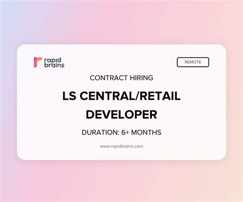 Rapidbrains On Linkedin Remotework Remotejob Remotejobs