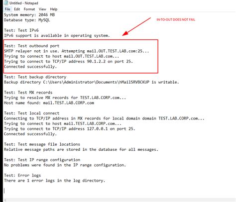 Mail Srv In Can Send E Mail To Mail Srv Out But Mail Srv Out Cannot Sent To Mail Srv In Rccnp