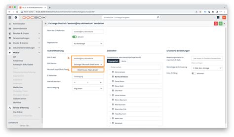 Ews Oauth Für Mailarchive