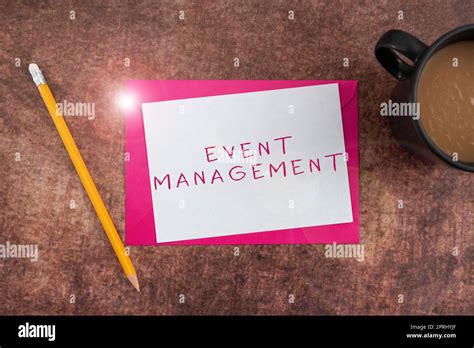 Sign Displaying Event Managementcreation And Development Of Large Scale Actions Festivals Word
