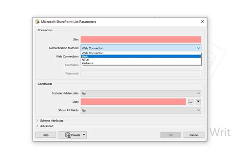 Saml Method Of Authentication Has Gone From The Sharepoint List Readerwriter In Newer Version