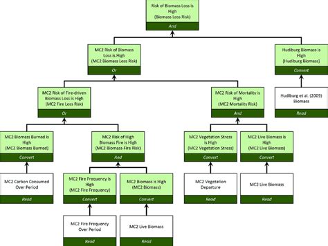 logic tree for biomass loss risk formally risk of biomass loss is