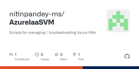 Github Nitinpandey Msazureiaasvm Scripts For Managing