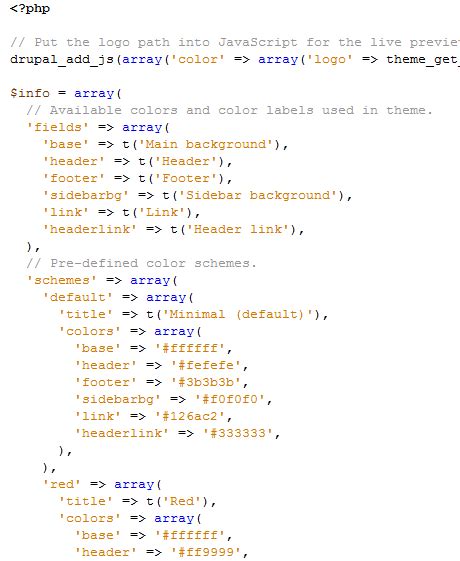 Adding Color Module Support To Your Theme In Drupal 7 James Tombs