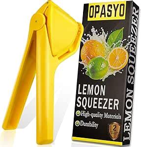Amazon.com: Joaoxoko Flat Lemon Squeezer Manual,Easy Handheld Citrus Juicer For Lemon Lime ...