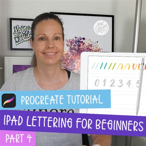 Procreate 4 Watercolor Tutorial Ipad Lettering