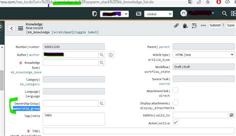 solved mandatory field on the kb article servicenow community
