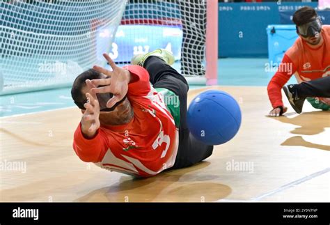 Paris France 03rd Sep 2024 Paris2024 Paralympics Mens Goal Ball
