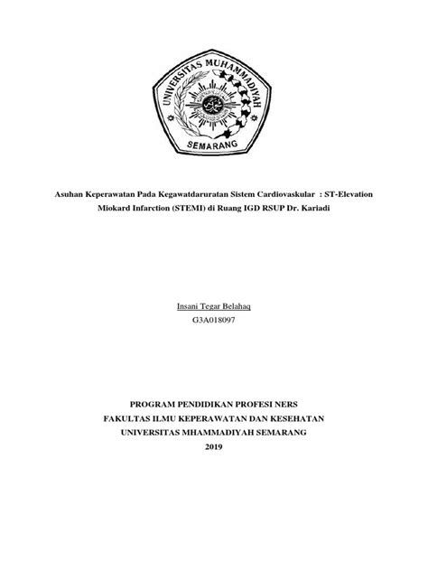 Igd Askep Stemi Fix 1 Pdf