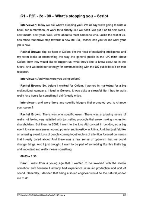 C1 F2f 2e 08 Whats Stopping You Script C1 F2f 2e 08