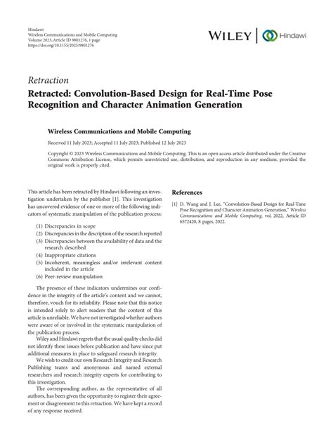 Pdf Retracted Convolution Based Design For Real Time Pose Recognition And Character Animation