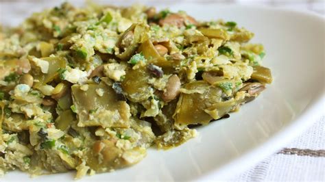 მწვანე ლობიო კვერცხით Youtube