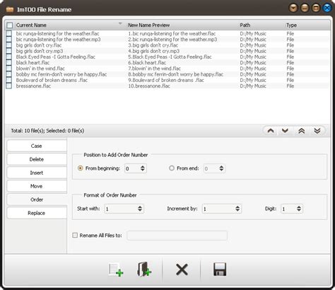 File Rename Screenshot
