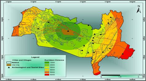 spatial analysis by distance criterion download scientific diagram