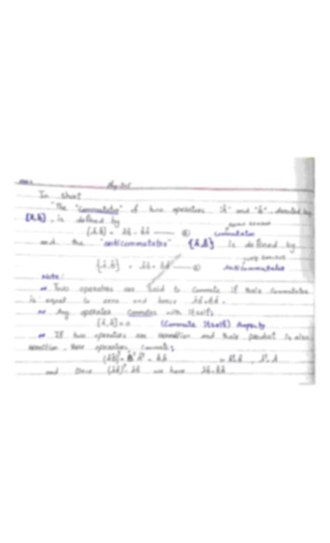 SOLUTION Quantum Mechanics Commutator Algebra Studypool