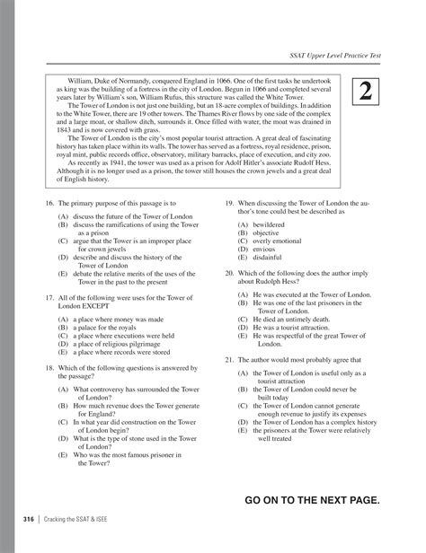Extended Ebook Content For Cracking The Ssat And Isee 2016 Edition Upper Level Ssat Practice Test