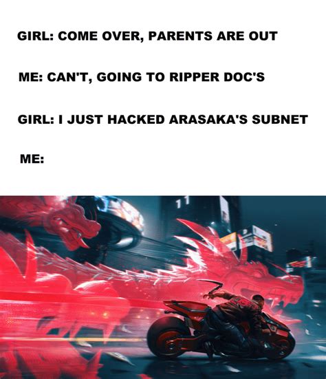 When The Ol Input Calls You R Cyberpunkgame