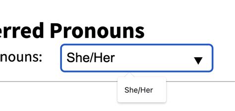 minor issues with my profile pronouns ui · issue 9147 · submitty