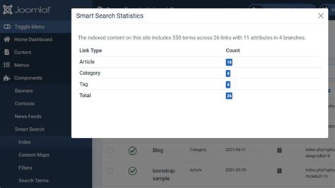 joomla 4 0 smart search inmotion hosting