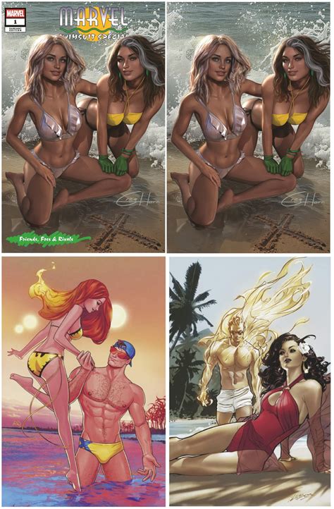 Marvel Swimsuit Special Greg Horn Women Of X Variant The Comic Mint