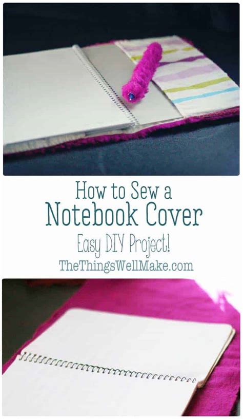 Easy DIY Notebook Cover Oh The Things We Ll Make