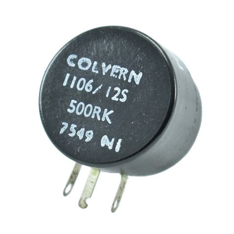 POTENCIOMETRO 500 Ohm COLVERN 1106/12S 1 W PC 67528/44 - Busther ...