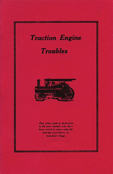 traction engine troubles e book farm collector