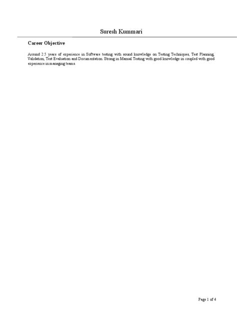 Selenium 2yrs Experience Resume Download Free Pdf Software Testing Selenium Software Selenium 2yrs Experience Resume Download Free Pdf Software Testing Selenium Software