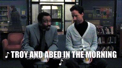 Yarn ♪ Troy And Abed In The Morning ♪ Community 2009 S04e13