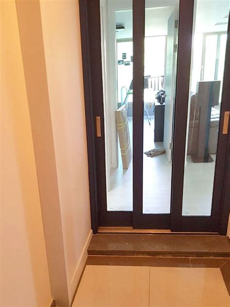 현관중문 과 미닫이화장실문 설치 네이버 블로그