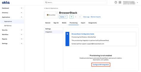 Auto User Provisioning With Okta Browserstack Docs
