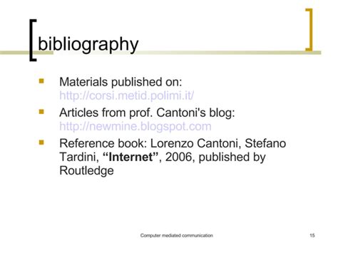 computer mediated communication ppt