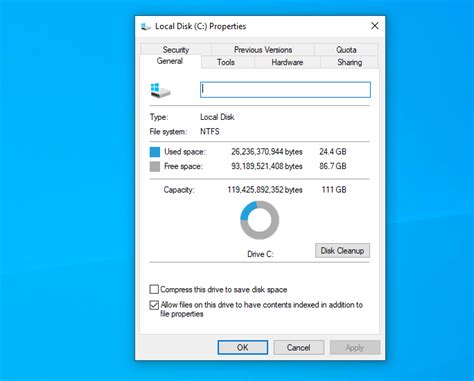 How Much Space Should Windows Take Startruby