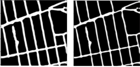 Small Kernel Erosion The Left Side Is The Uneroded Image And The Right Download Scientific