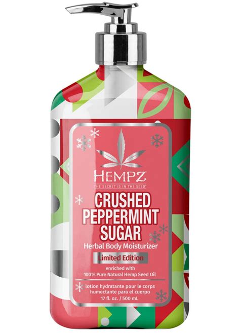 Crushed Peppermint Sugar Herbal Body Moisturizer Tan International
