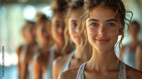 A Wide Photo Of Cute Dancing Girl Face With Slim Body Wearing Pink Color Top Practicing