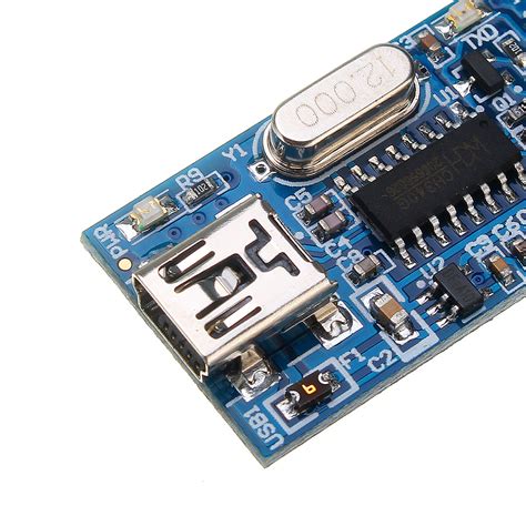 Usb To Ttl Serial Port Module Ch340 Adapter Supports 3 3v 5v System With Control Signal