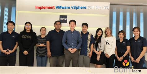 อบรม Implement Vmware Vsphere 6 8 พ ย 2566 Kirz รุ่น3 — Born2learn