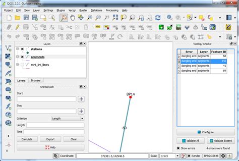 Dominoc925 Find Dangles Using Qgis