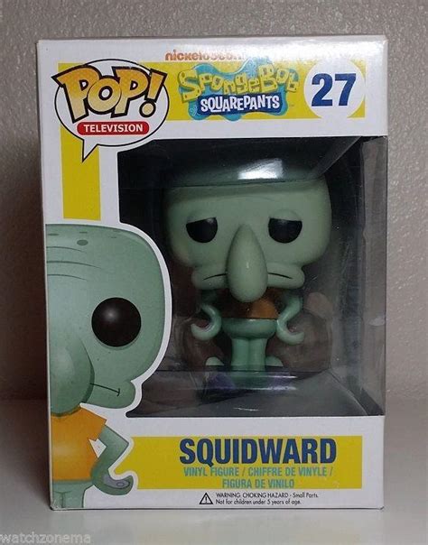 Squidward Tentacles 27 Spongebob Funko Pop Vinyl Figure Some Box