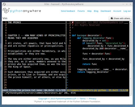Using PythonAnywhere In Chrome S App Mode PythonAnywhere News