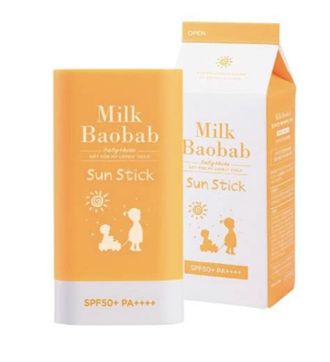 Стик солнцезащитный детский Milk Baobab Baby&Kids Sun Stick SPF50+ PA ...