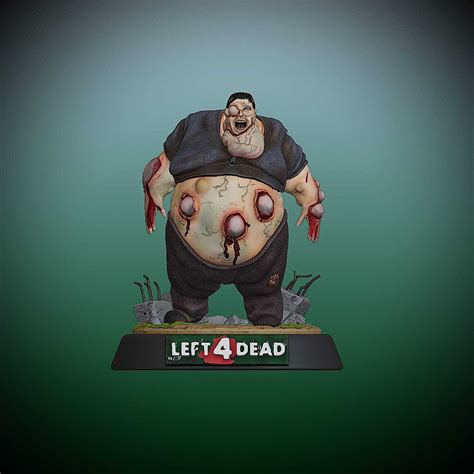 ⬅️ Left 4 Dead Boomer・ 3d File For 3d Printing・cults