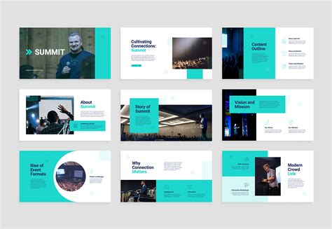 Conference PowerPoint Presentation Template - Graphue