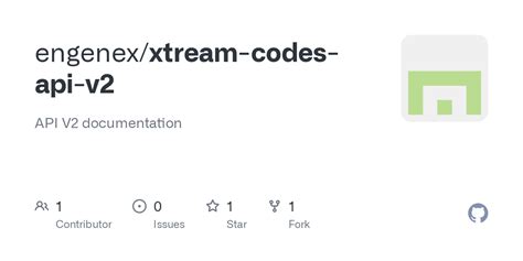 GitHub Engenex Xtream Codes Api V2 API V2 Documentation
